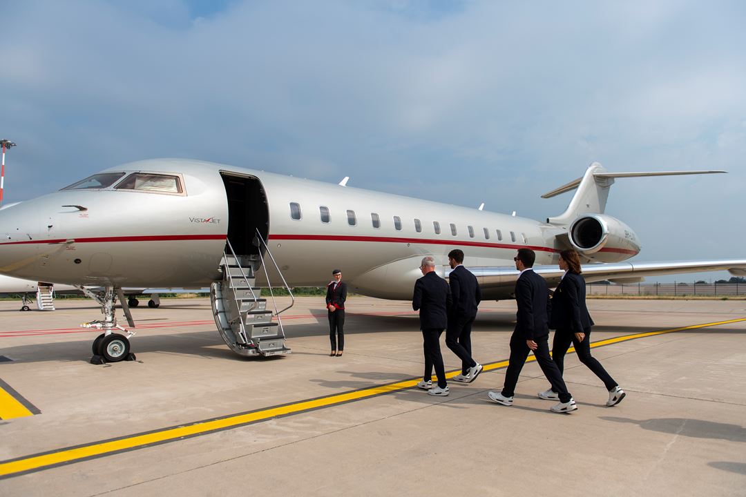 Ferrari Races and VistaJet Partnership