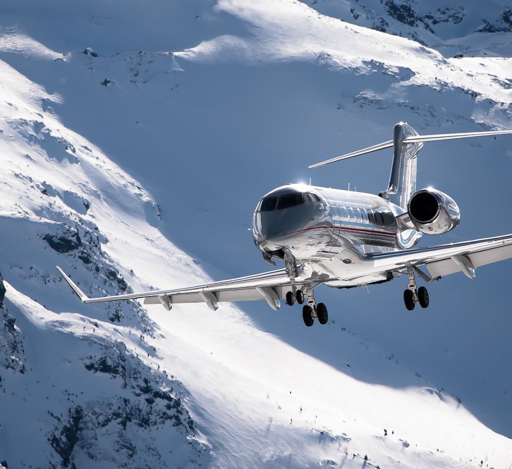 Five of the best ski resorts to arrive by private jet