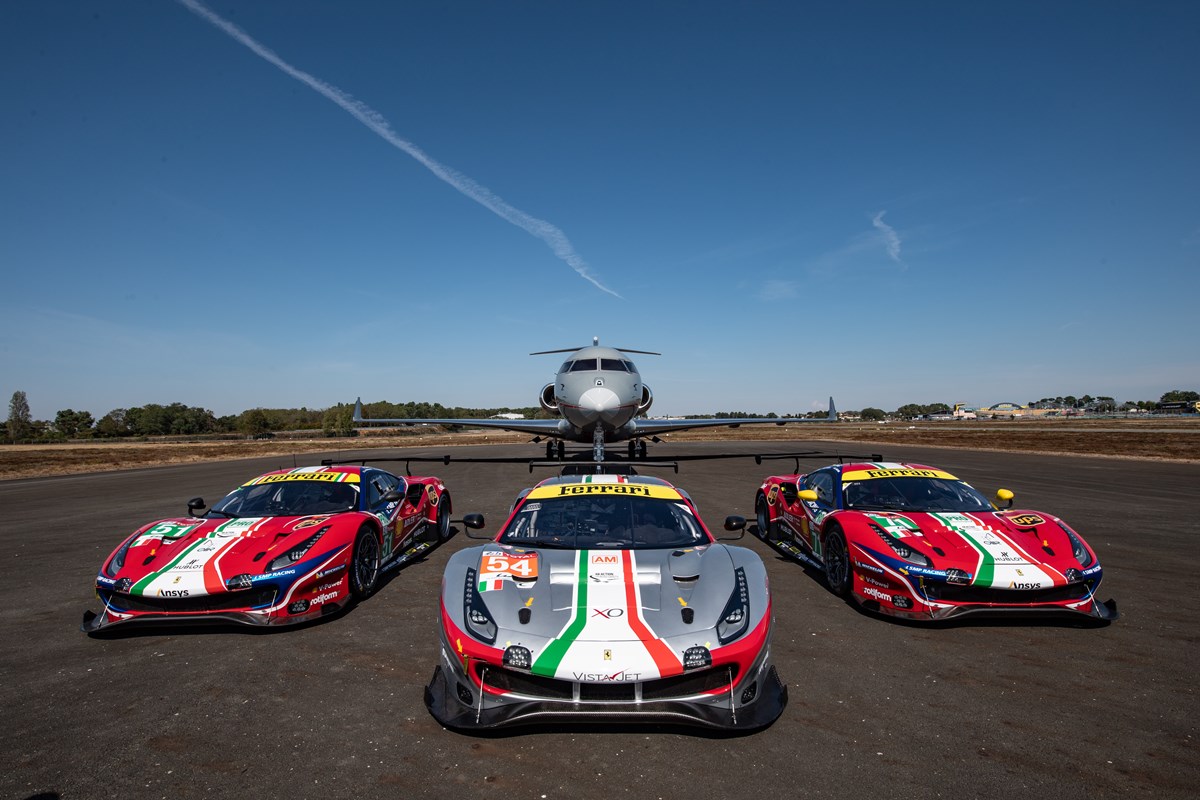 VistaJet and Ferrari extend partnership