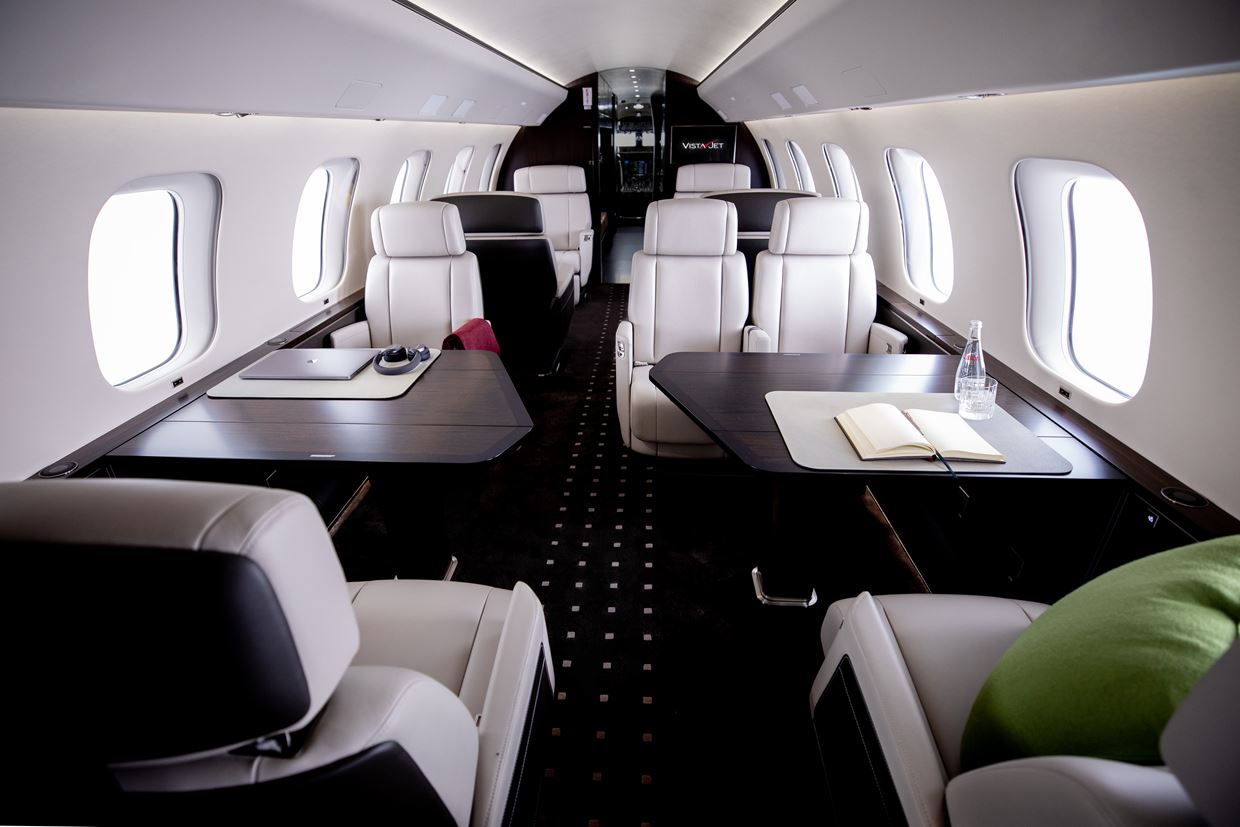 Gulfstream Jet Interior