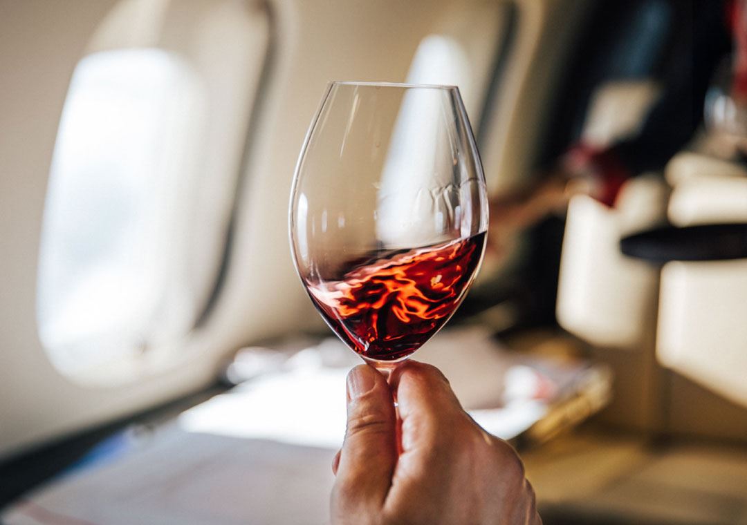 The VistaJet wine program